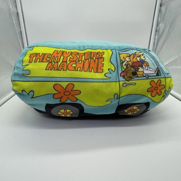 Toys | Scooby Doo And Gang The Mystery Machine Van 12 Pillow Plush ...